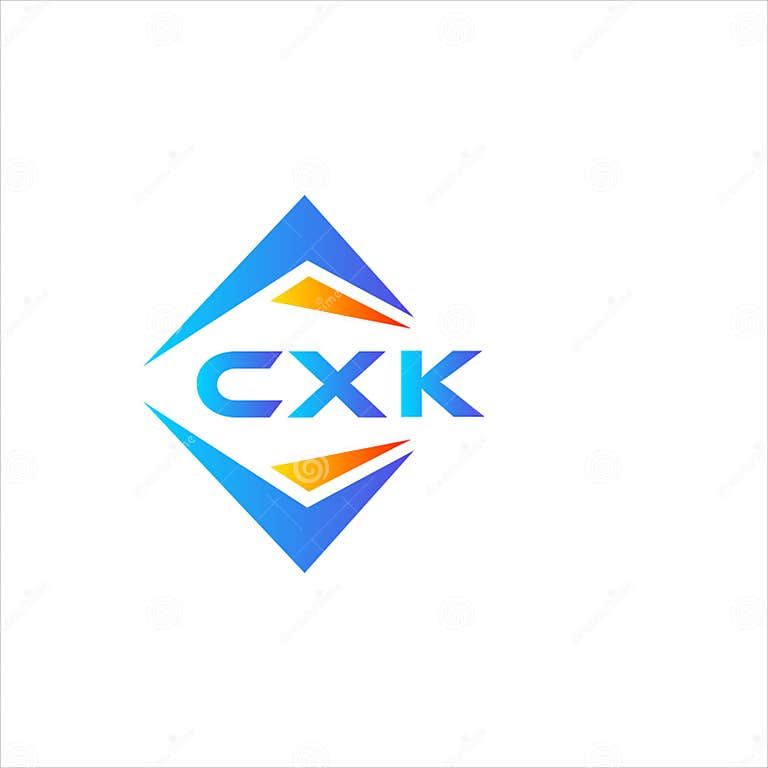 CXK Abstract Technology Logo Design on White Background. CXK Creative ...
