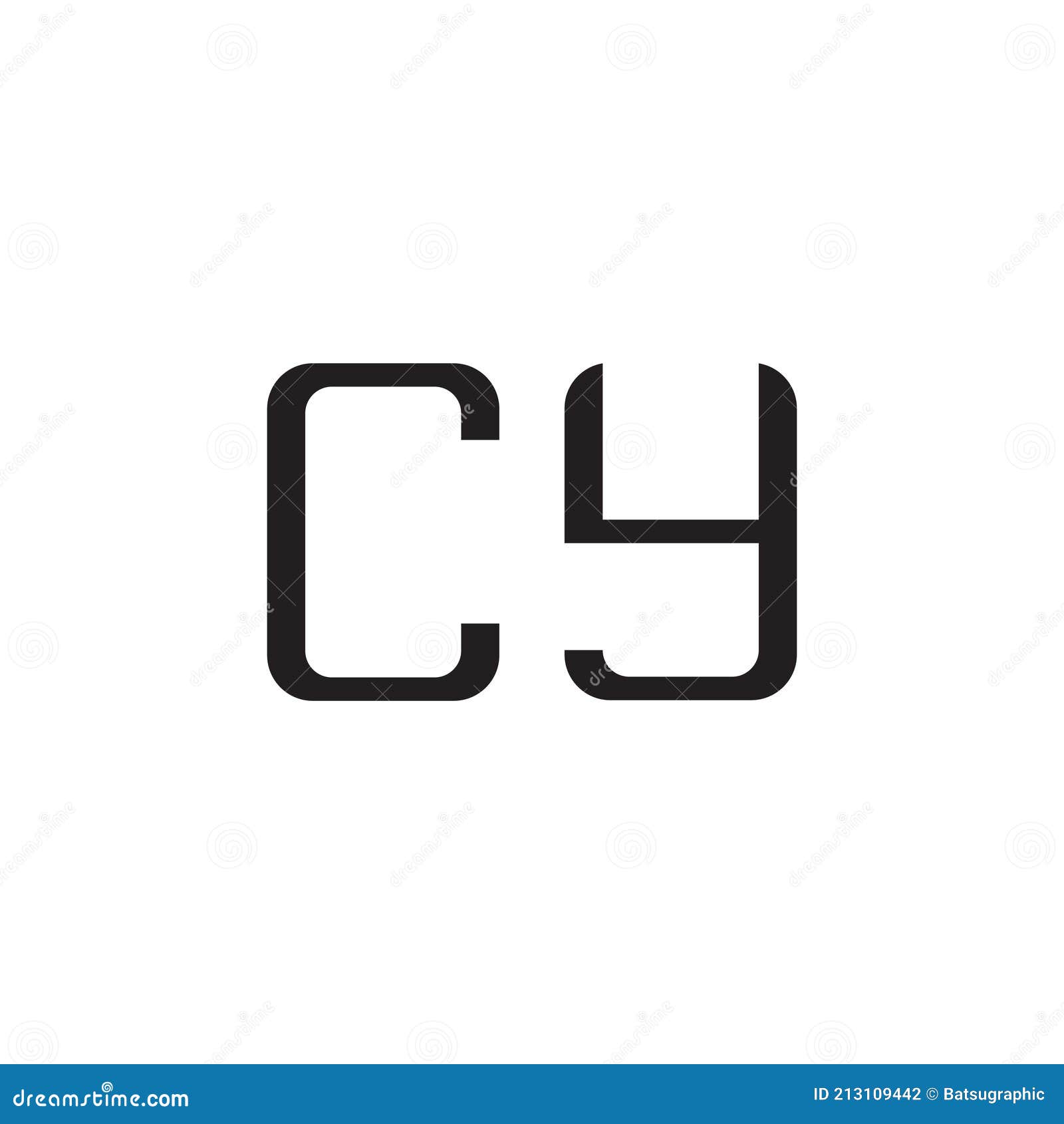 Cy Initial Letter Vector Logo Icon Stock Vector - Illustration of ...