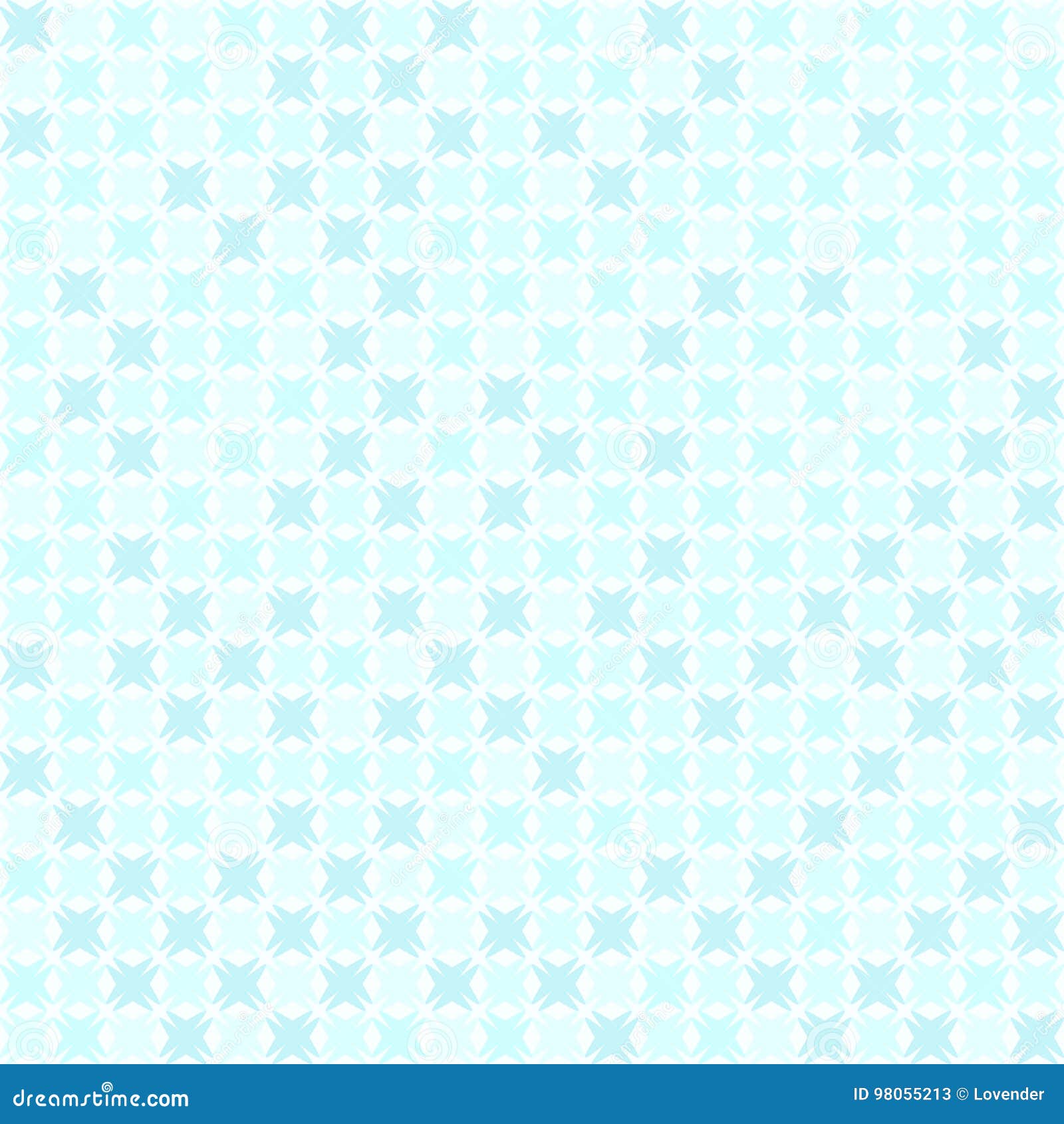Cyan Abstract Pattern. Geometric Seamless Vector Stock Vector ...