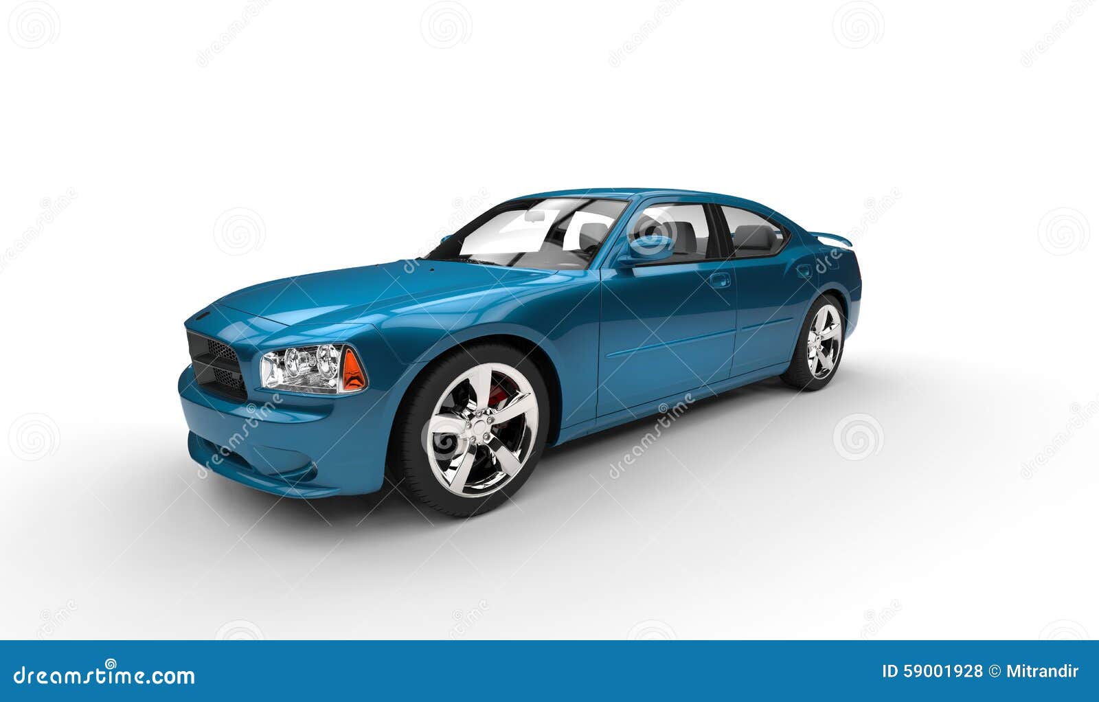Cyan American Car stock photo. Image of automobile, cutting - 59001928