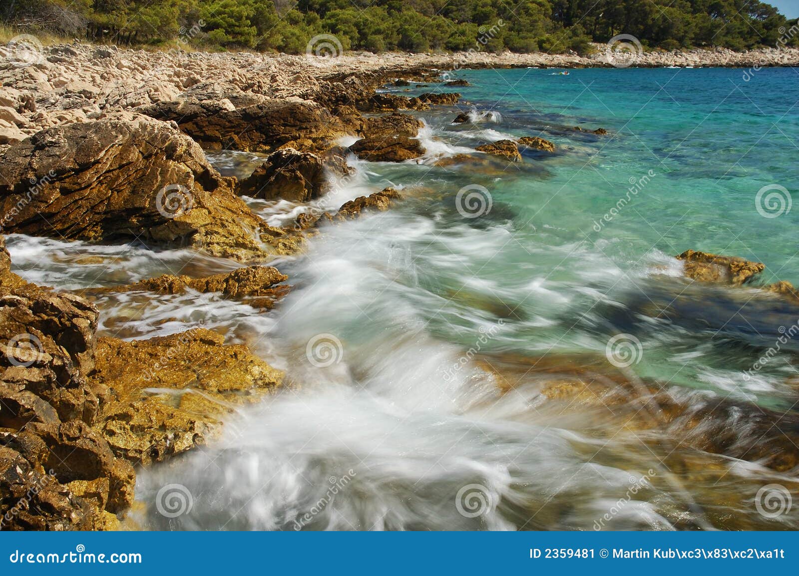 Cyan blue sea stock image. Image of ocean, feelings, tranquil - 2359481
