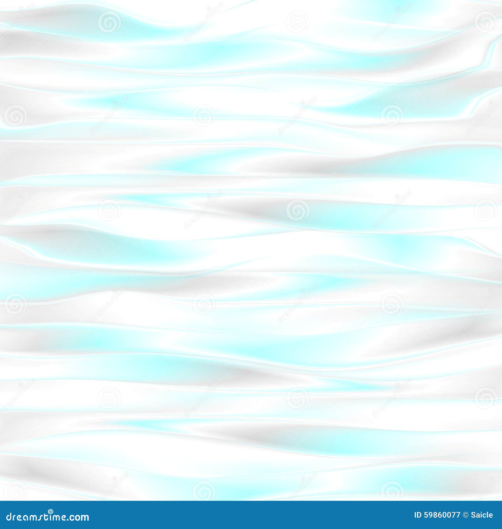 Cyan Blue Smooth Waves Design Stock Vector - Illustration of background ...