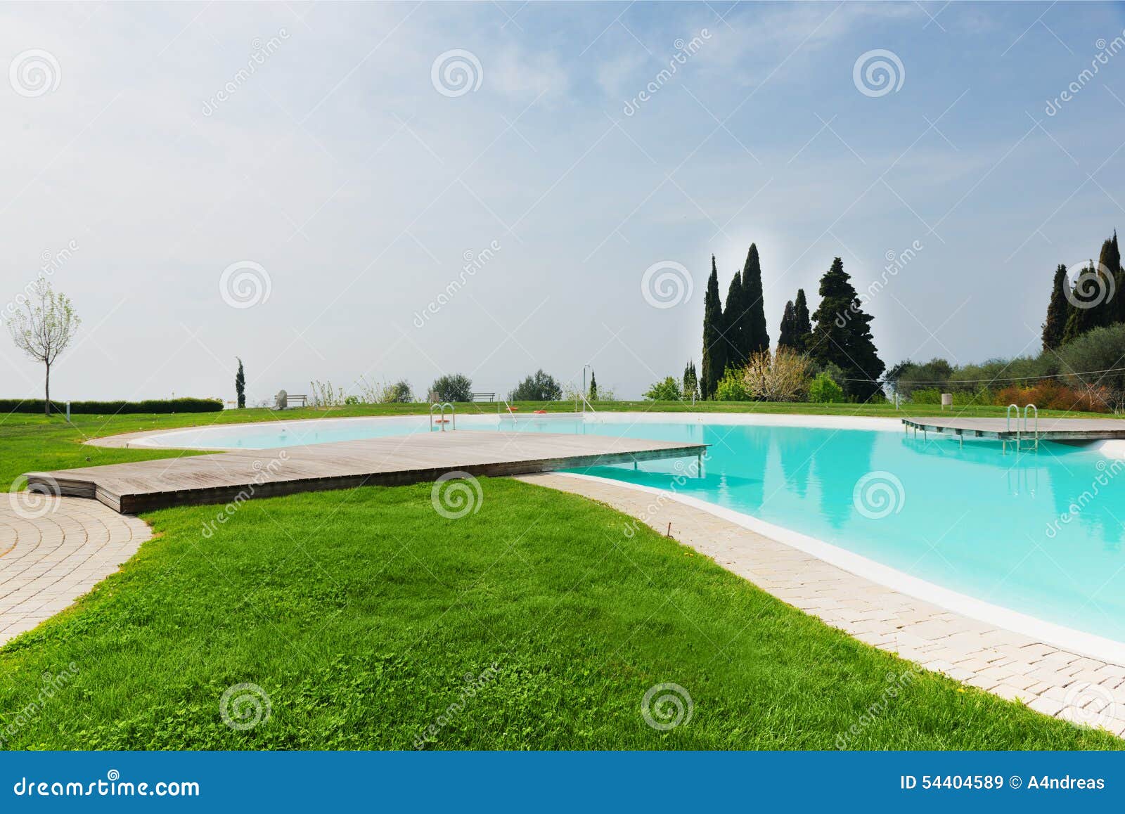 Cyan Blue Texture Of Cement Wall Has A Light In Center For Background ...