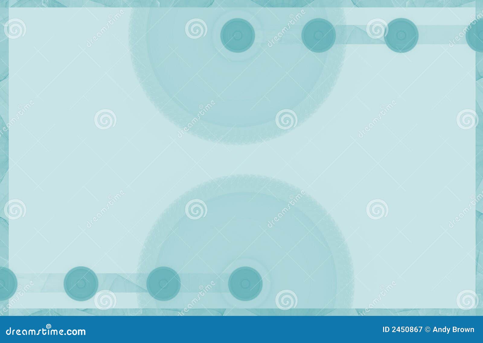 Cyan Border stock illustration. Illustration of imagination - 2450867
