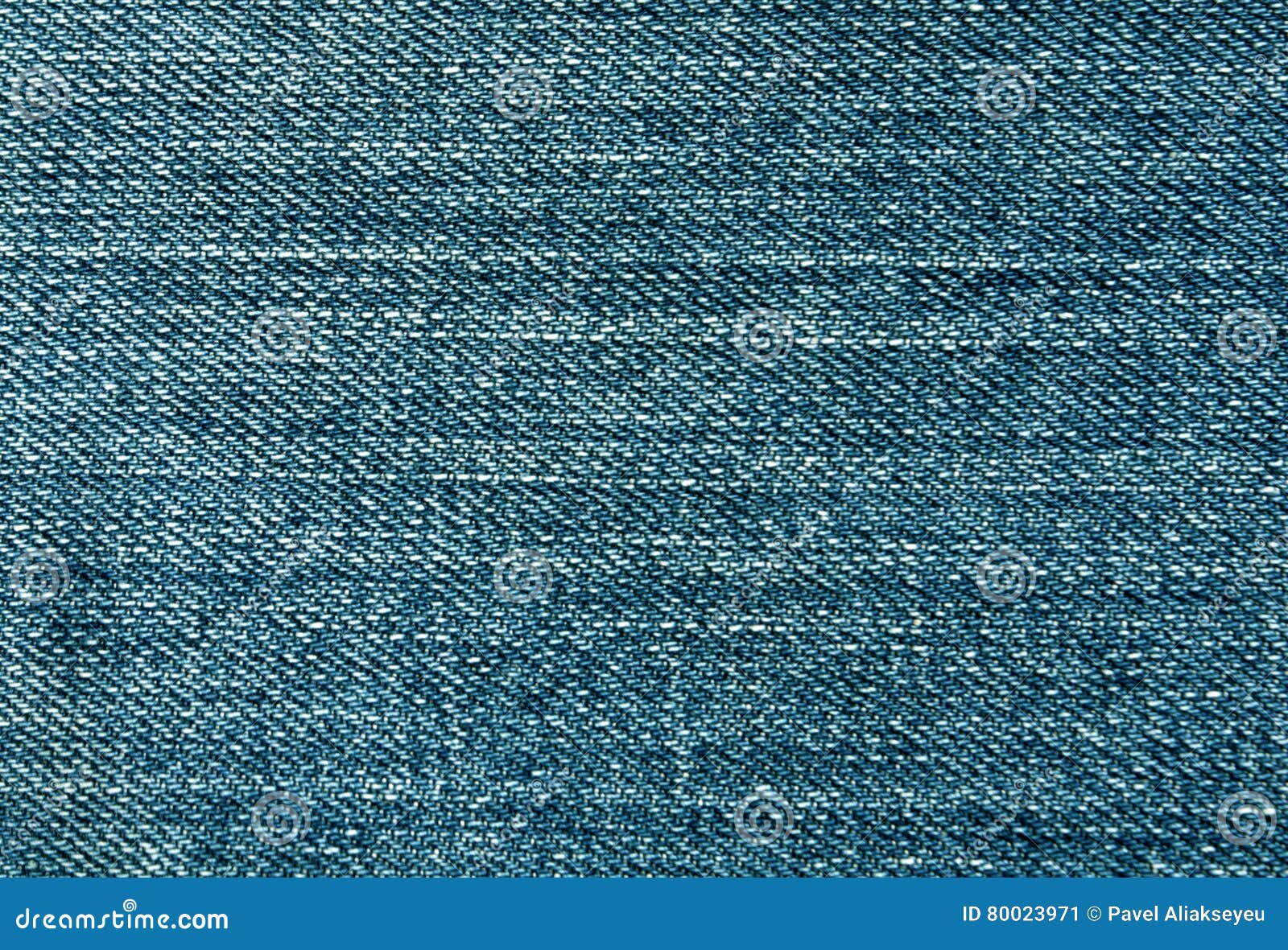 Cyan Color Jeans Textile Surface. Stock Image - Image of color, fiber ...