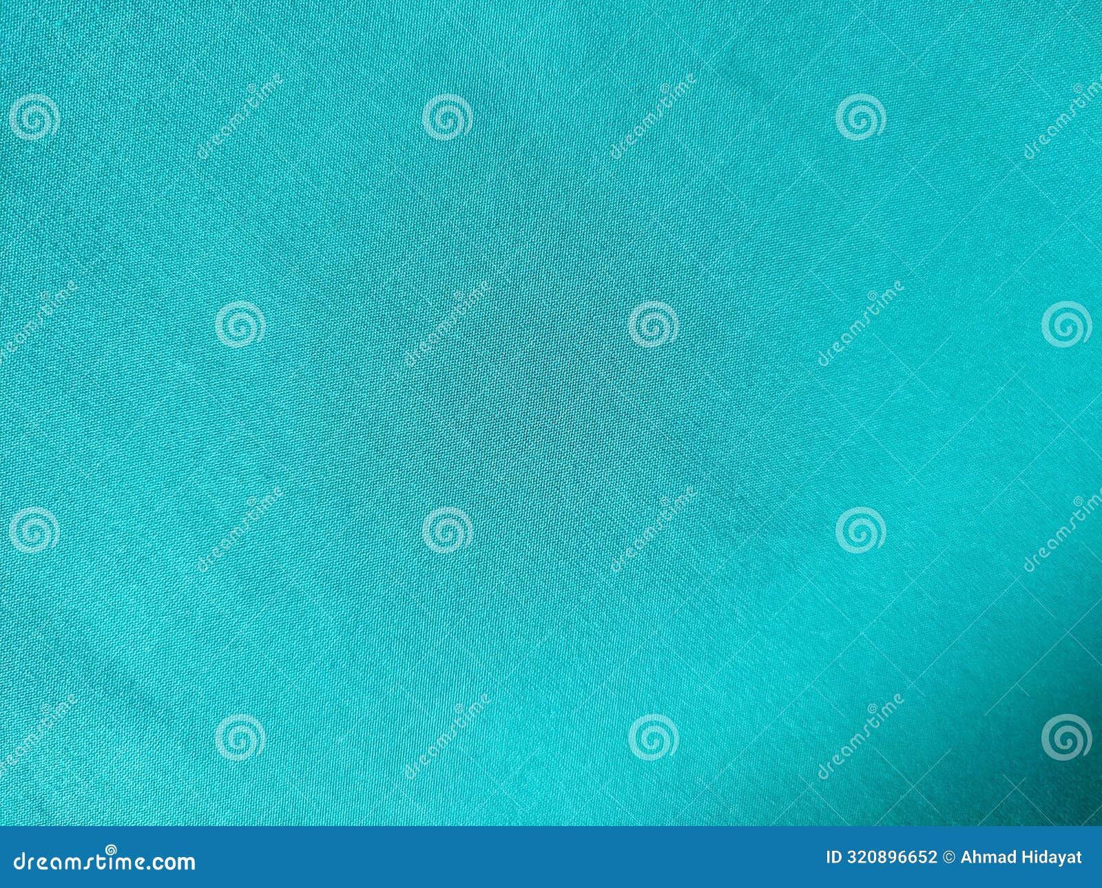 Cyan Colored Fabric Texture and Background Stock Photo - Image of ...