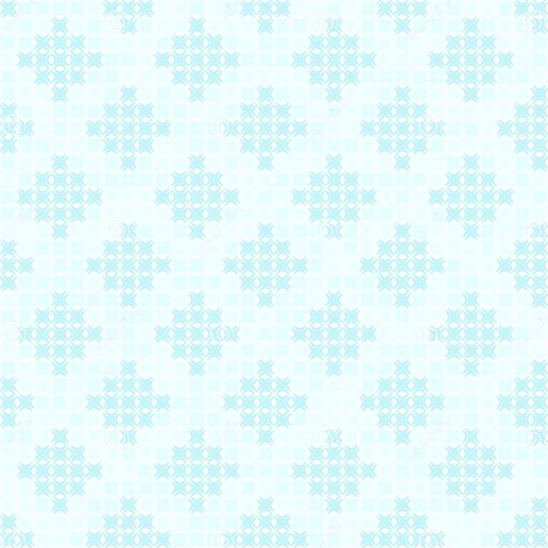 Cyan Diamond Pattern. Seamless Vector Stock Vector - Illustration of ...