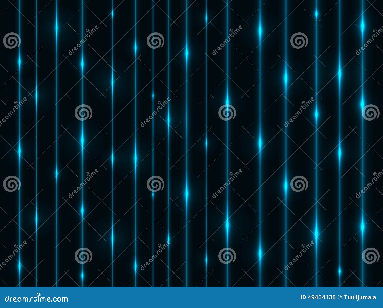 Cyan energy streams stock vector. Illustration of blue - 49434138