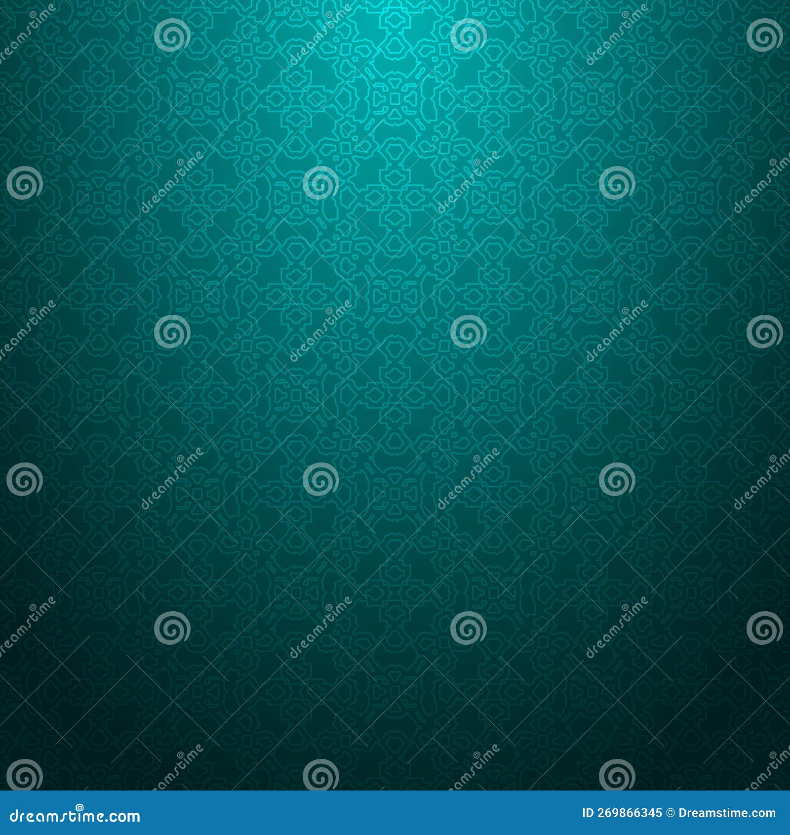 Cyan geometric pattern stock illustration. Illustration of shape ...