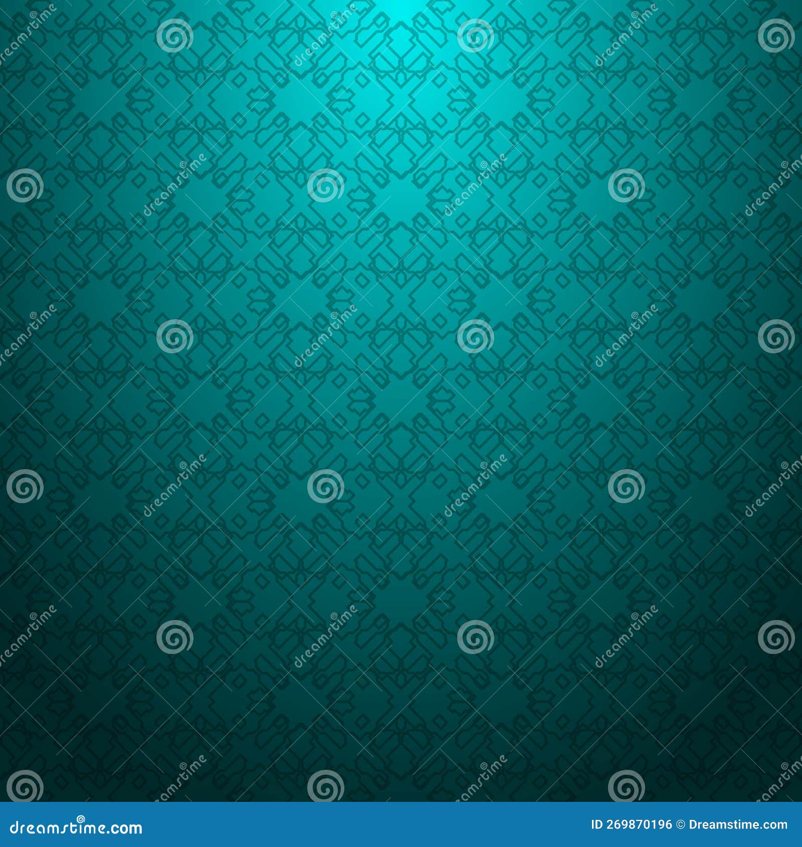 Cyan geometric pattern stock illustration. Illustration of pattern ...