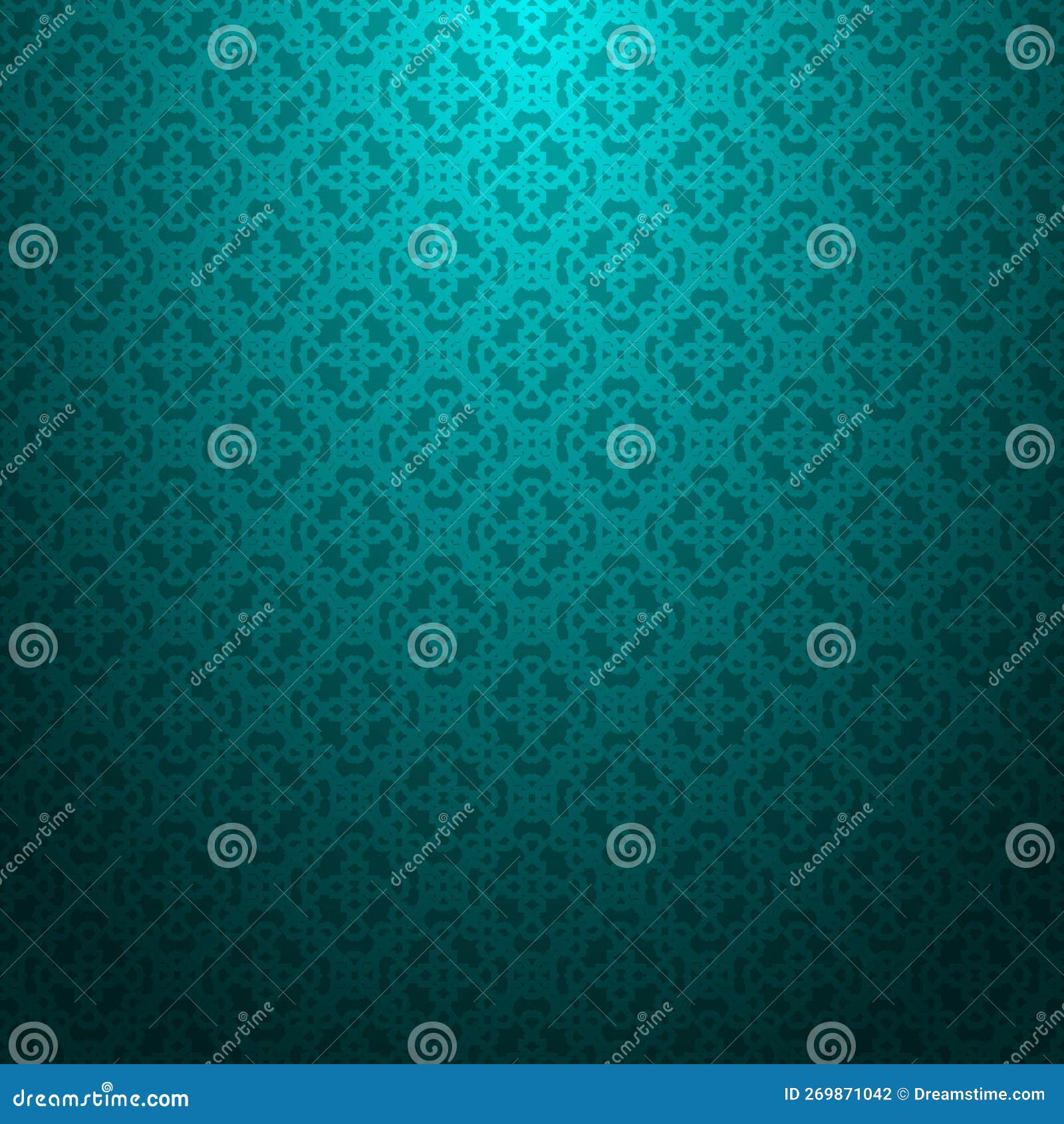 Cyan geometric pattern stock vector. Illustration of template - 269871042