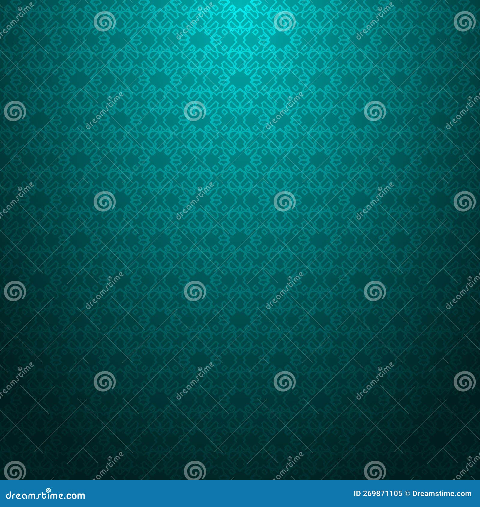 Cyan geometric pattern stock illustration. Illustration of backdrop ...