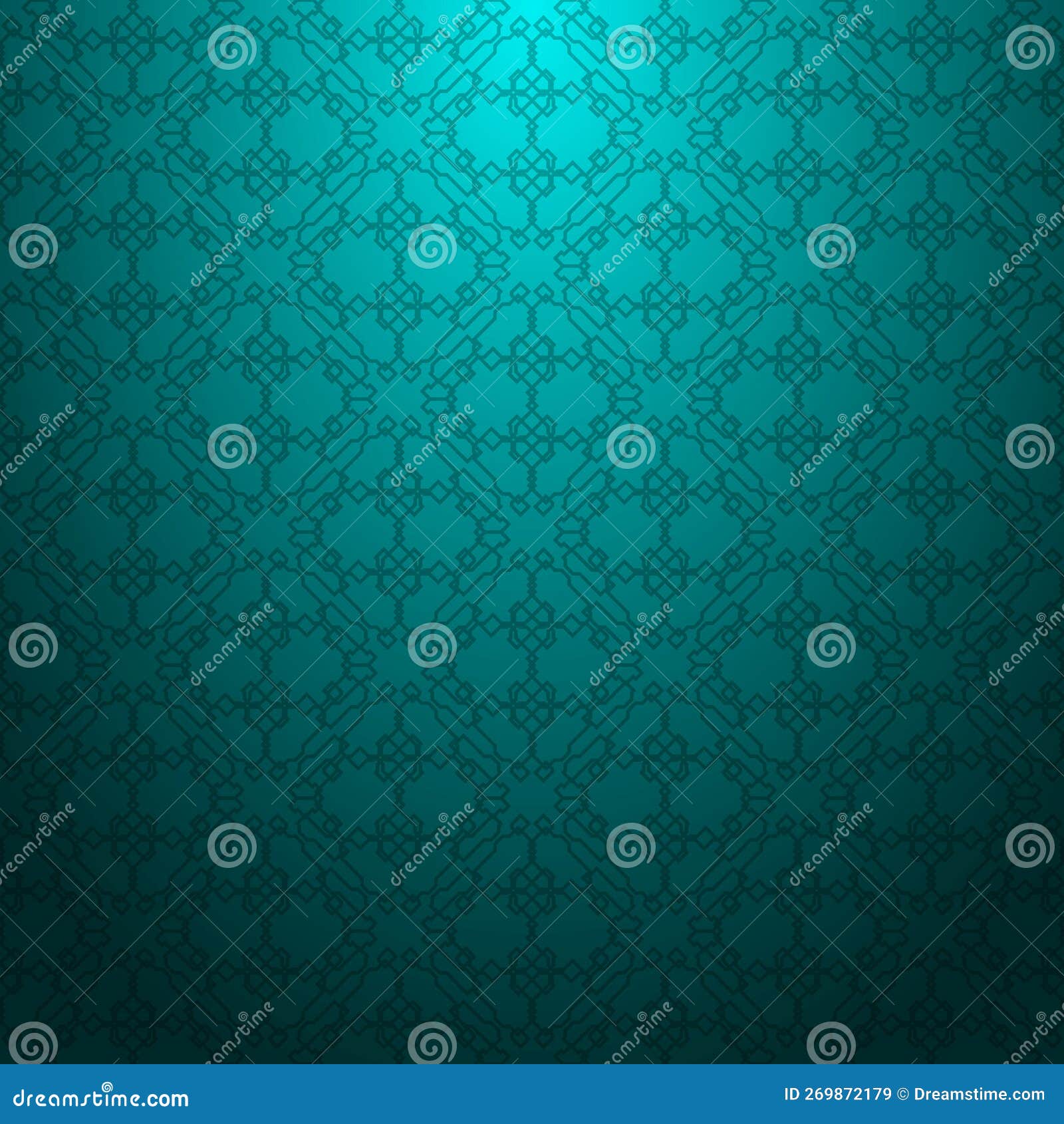 Cyan geometric pattern stock illustration. Illustration of line - 269872179