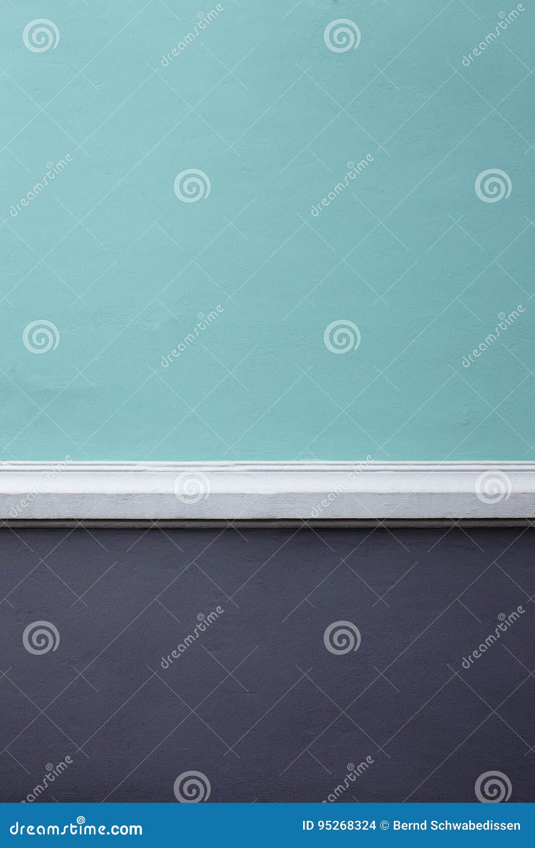 Cyan and grey wall facade stock photo. Image of building - 95268324
