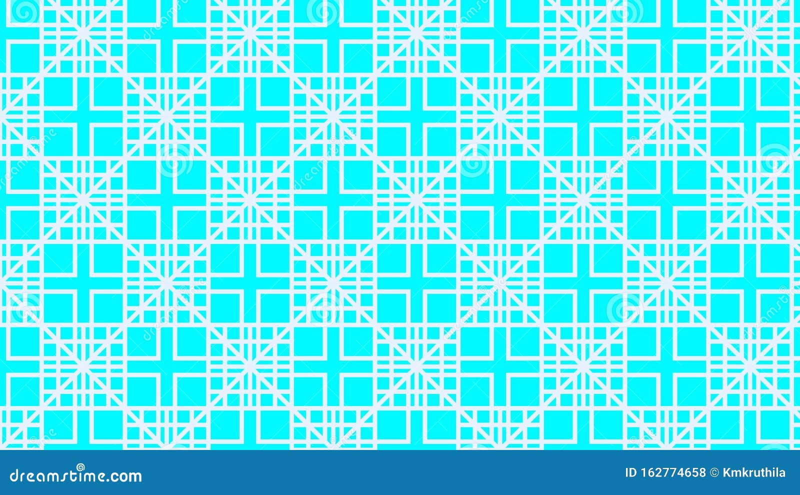 Cyan Square Background Pattern Stock Vector - Illustration of cyan ...