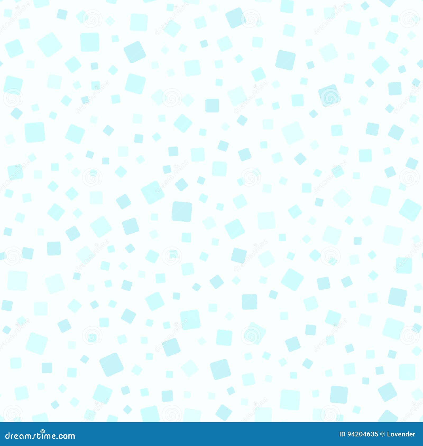 Cyan Square Pattern. Seamless Vector Stock Vector - Illustration of ...