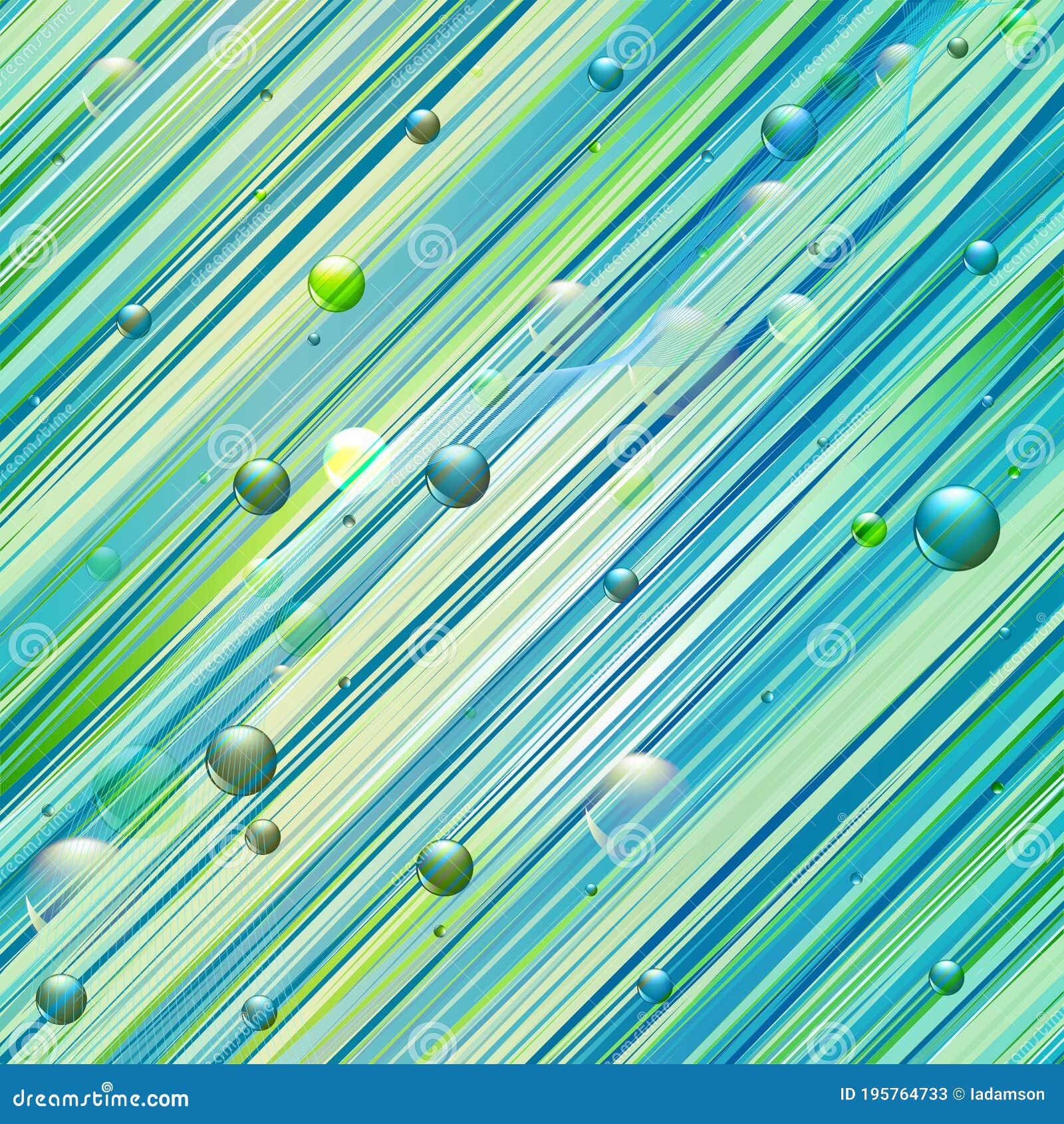 Cyan-toned Vertical Striped Pattern Background Stock Vector ...