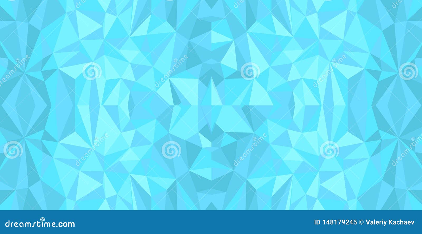 Cyan triangle background stock vector. Illustration of modern - 148179245