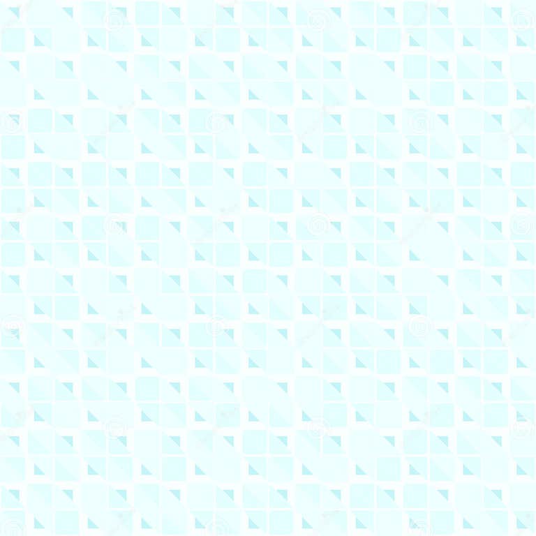 Cyan Triangle Pattern. Seamless Vector Stock Vector - Illustration of ...