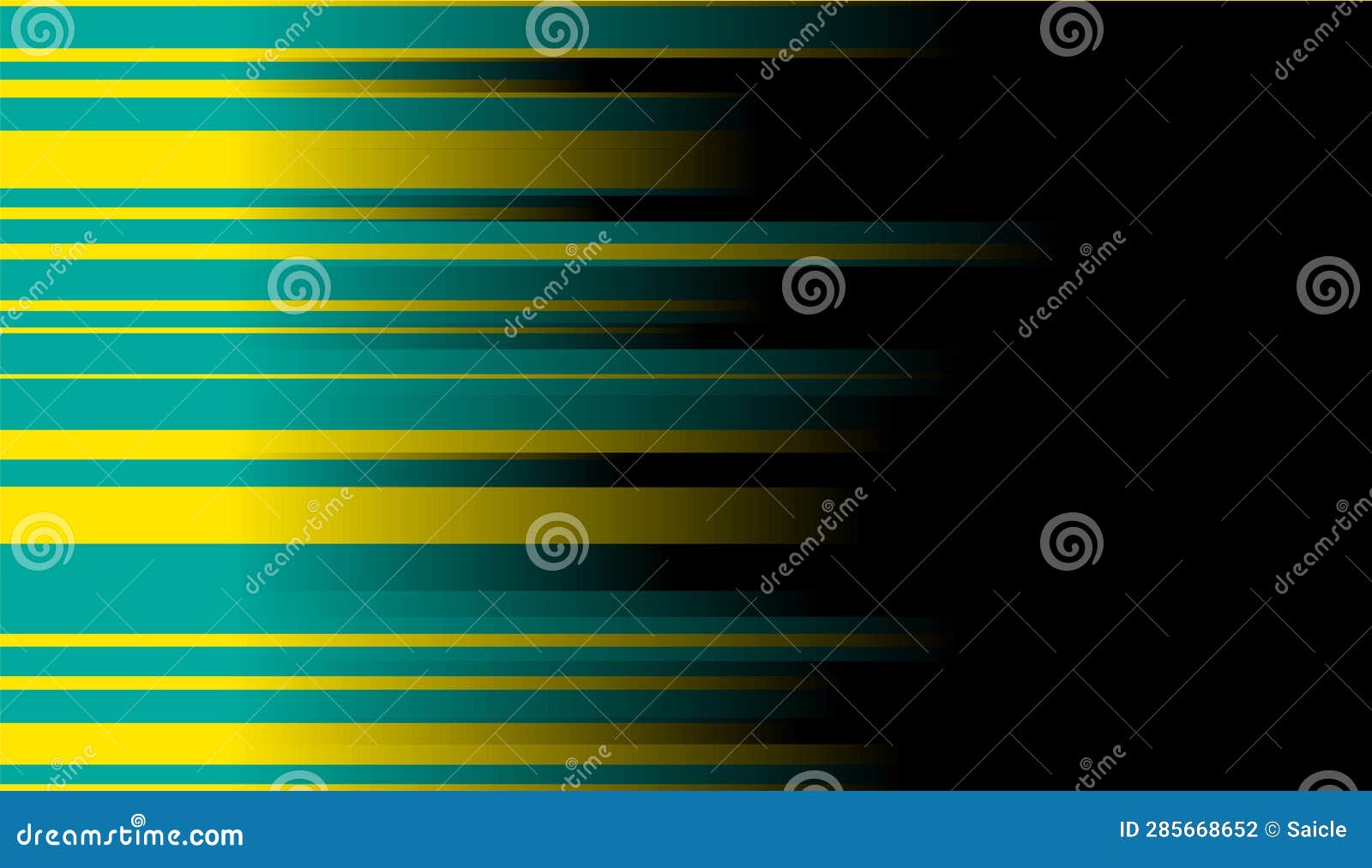 Cyan and Yellow Stripes Geometric Tech Abstract Background Stock ...