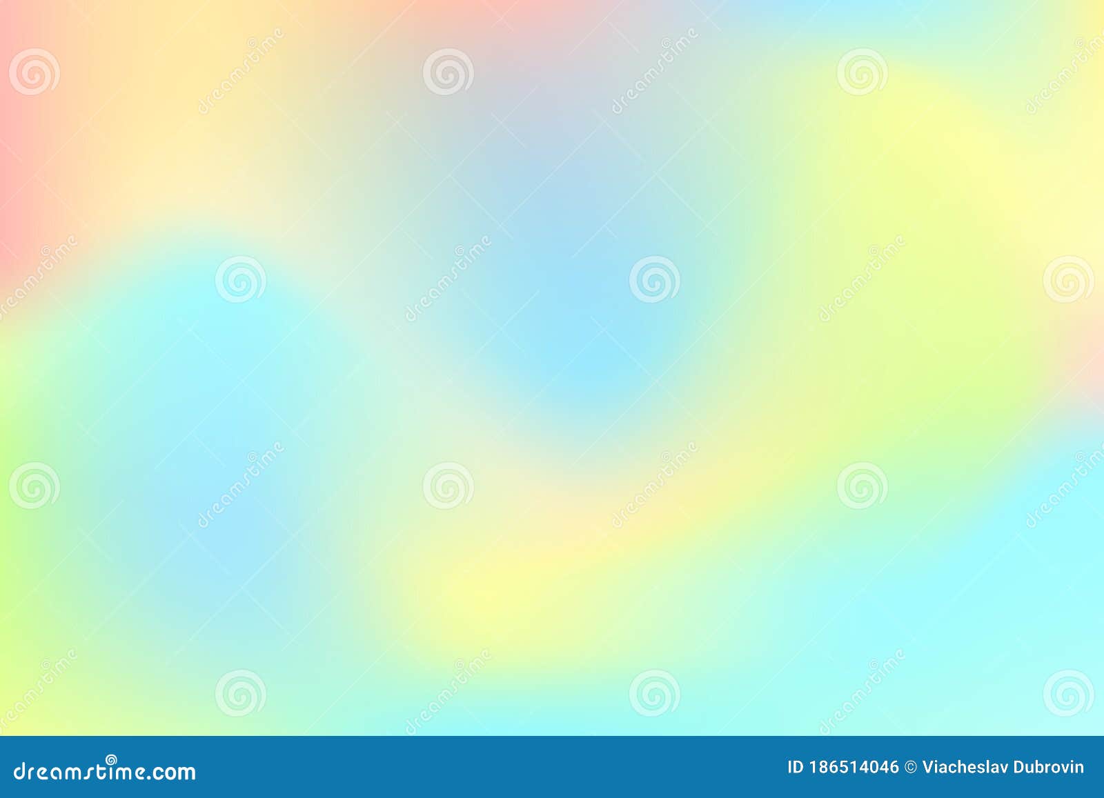 Cyan Yellow Vector Gradient Background. Pastel Color Gradient Mesh ...