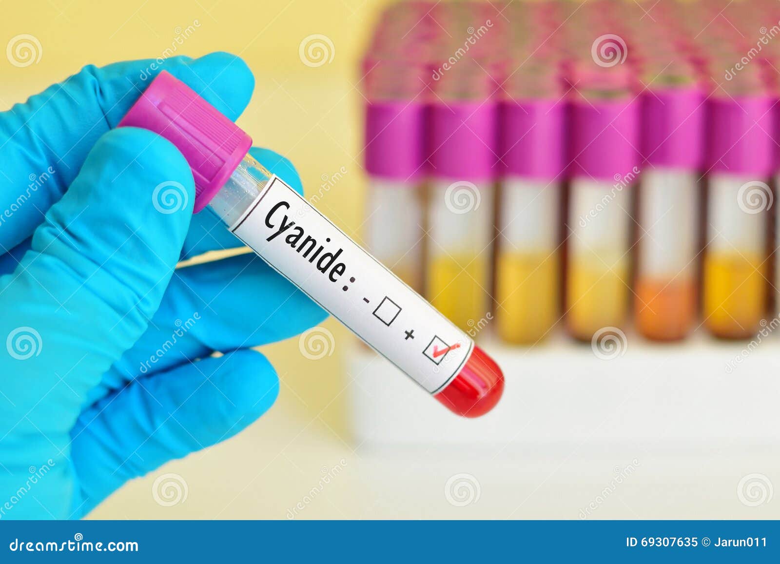 Cyanide test stock image. Image of scientific, medical - 69307635