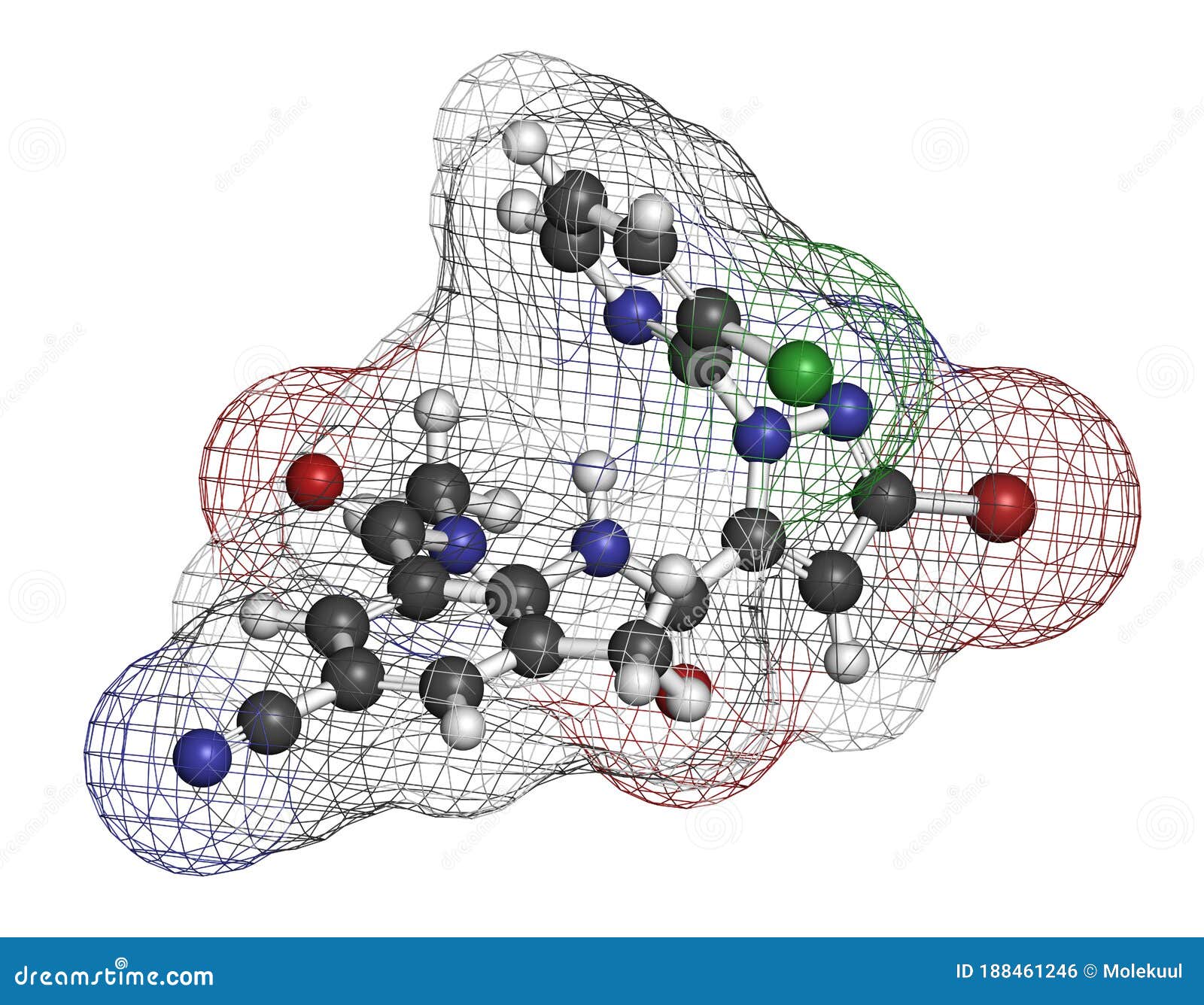 Cyantraniliprole Insecticide Molecule Ryanoid Class. Skeletal Formula ...