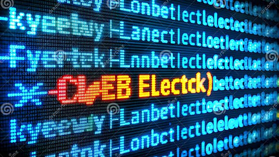 Cyber Attack Bluetooth Low Energy Ble Vulnerability Text In Binary System Ascii Art Style