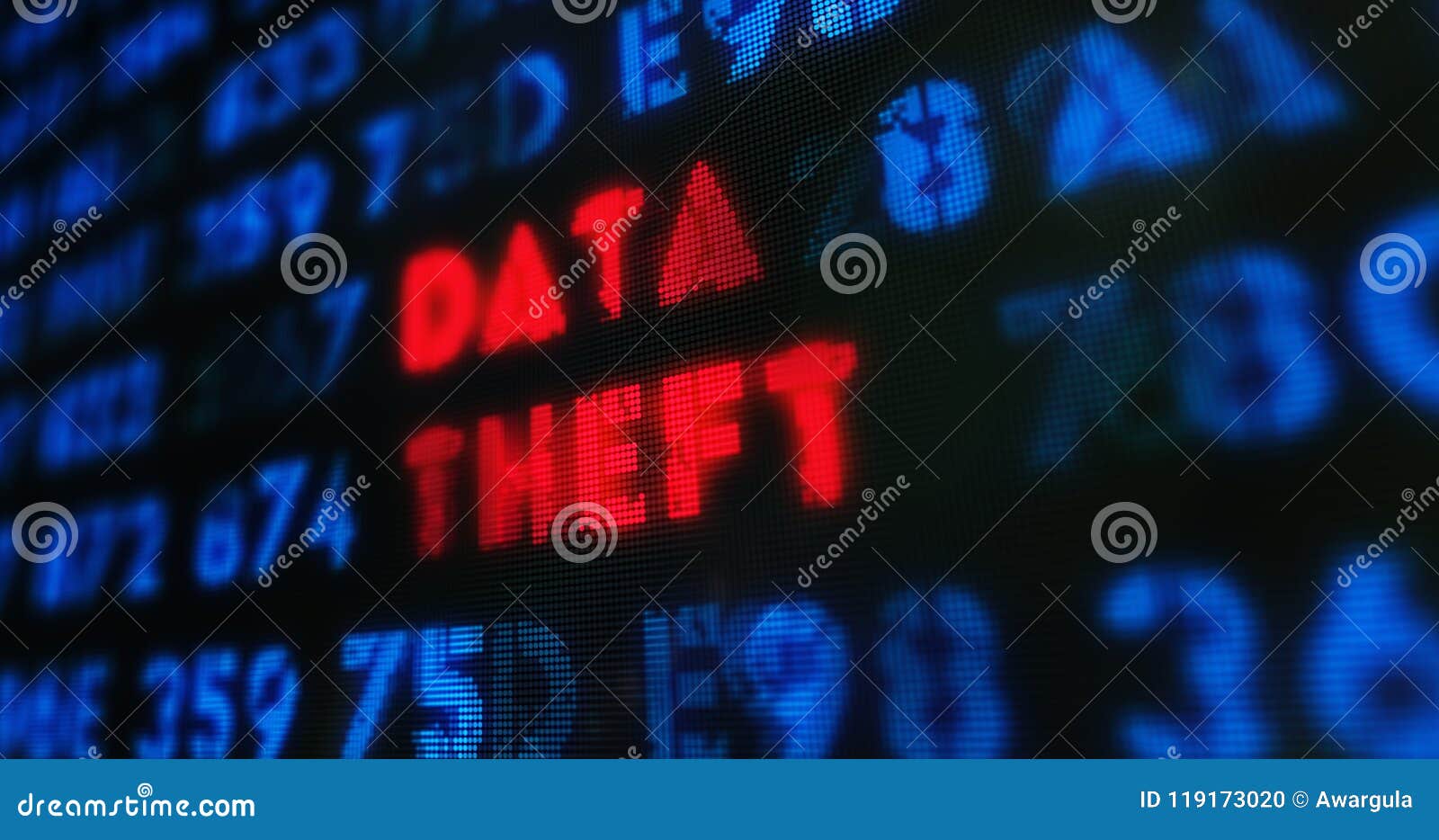 Cyber Attack - Data Theft Concept Stock Photo - Image of attack, online ...