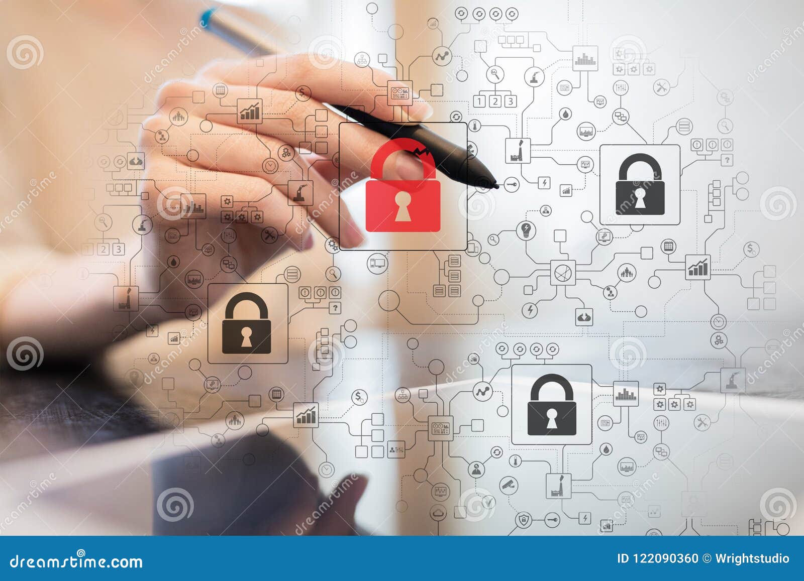 Cyber Attack Detection. Internet Security, Information and Data Safety ...