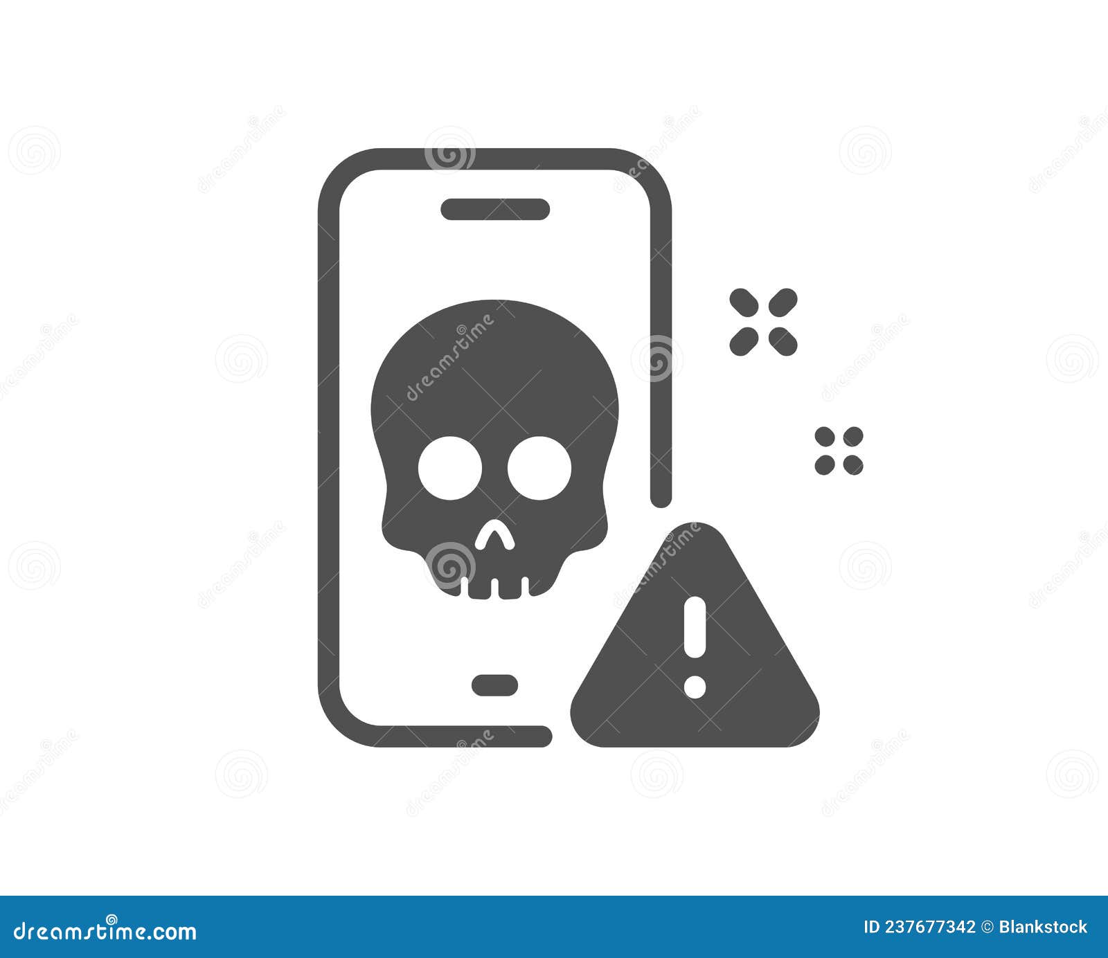 Cyber Attack Icon. Ransomware Threat Sign. Vector Stock Vector ...