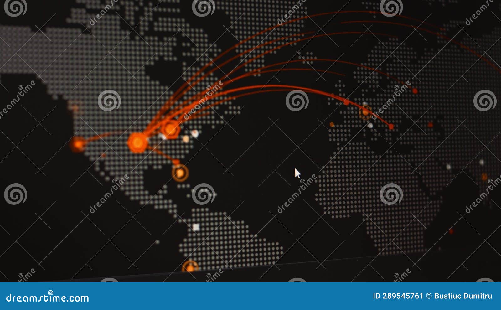 Cyber Attack Map. Professional Team of Cyber Security Specialists ...