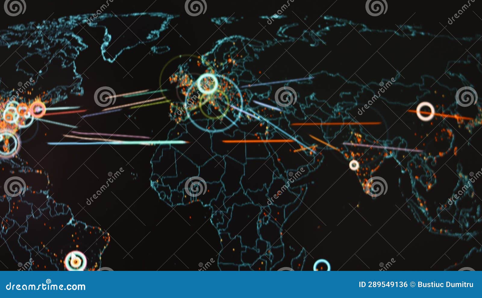 Cyber Attack Map. Professional Team of Cyber Security Specialists ...