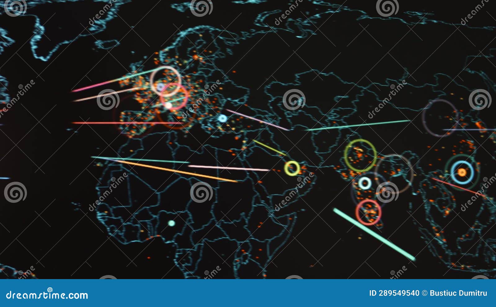 Cyber Attack Map. Professional Team of Cyber Security Specialists ...