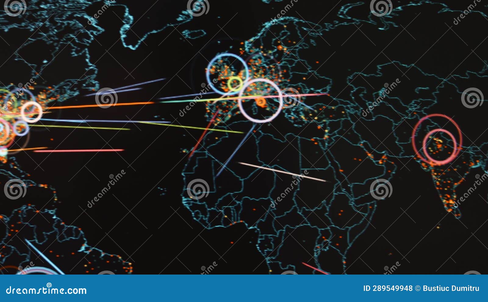 Cyber Attack Map. Professional Team of Cyber Security Specialists ...