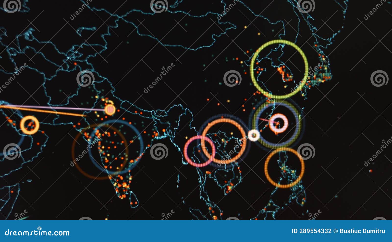 Cyber Attack Map. Professional Team of Cyber Security Specialists ...