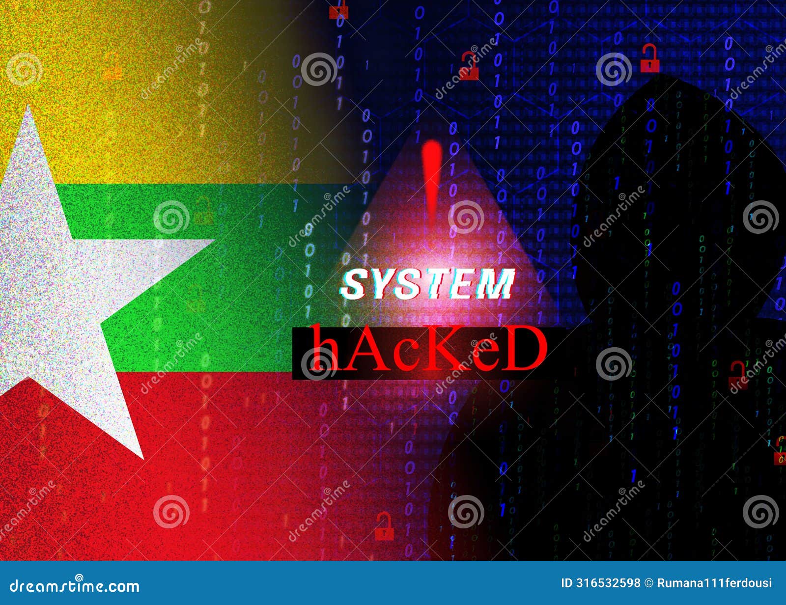Myanmar Digital Map. Vector Illustration | CartoonDealer.com #184826456