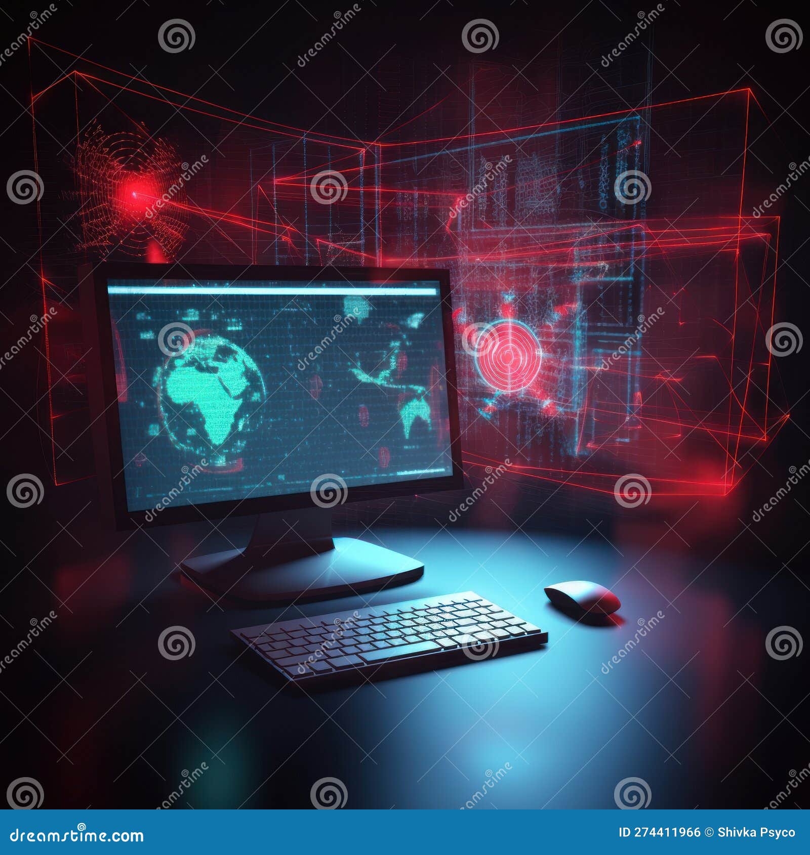 Cyber Attack Shows Danger Technology Sign Generative AI Stock ...