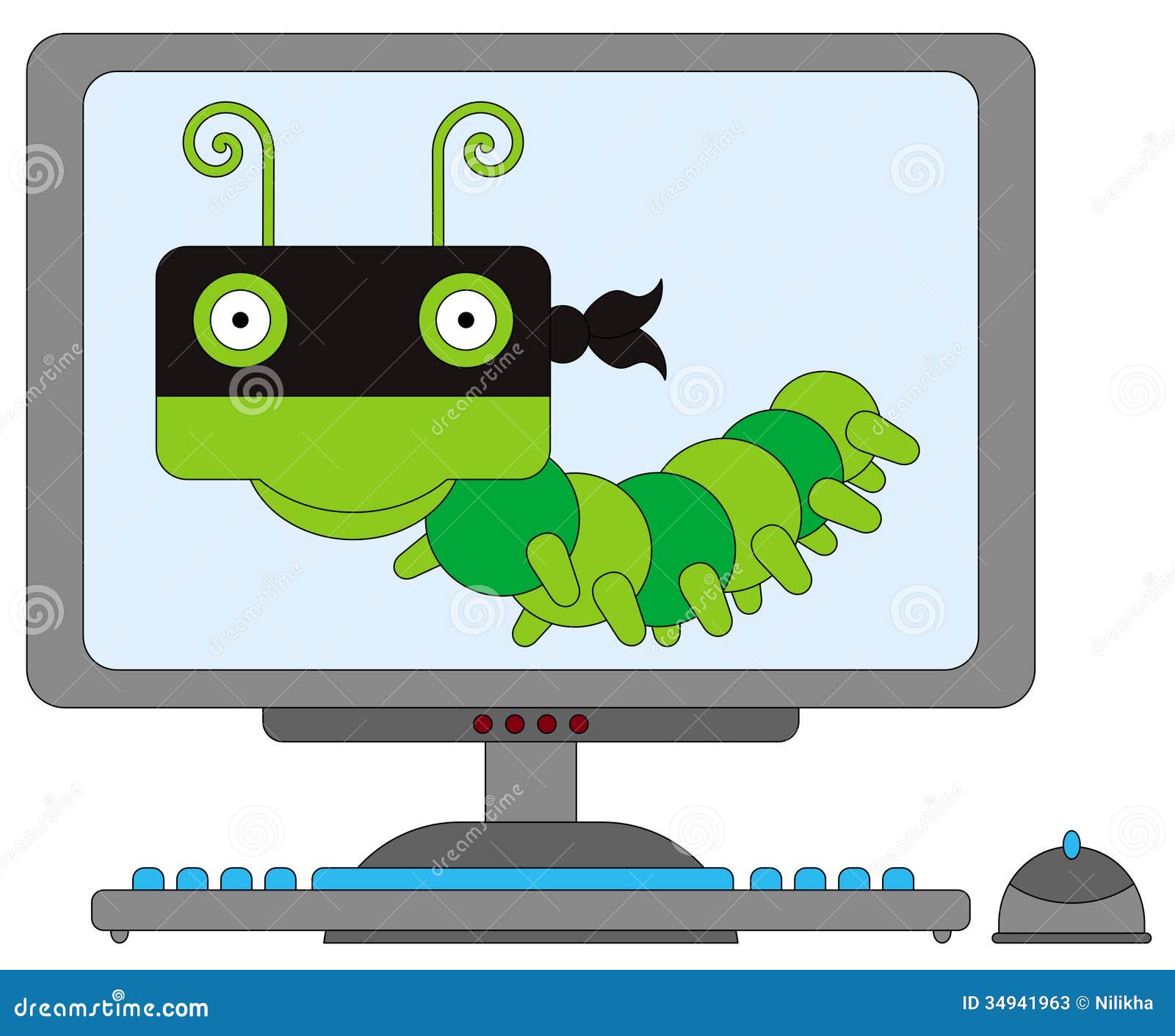 Cyber Bug Stock Photos - Image: 34941963