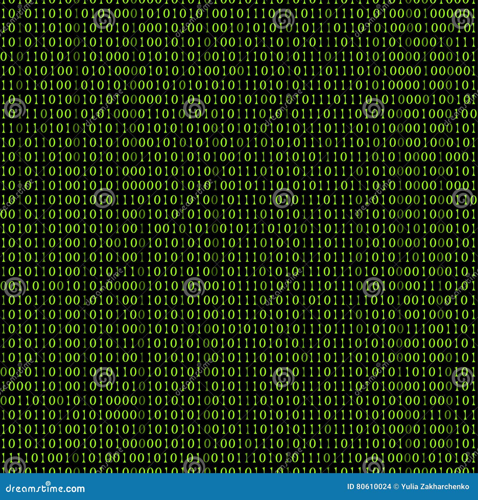 Cyber Code Seamless Pattern Stock Vector - Illustration of pattern ...