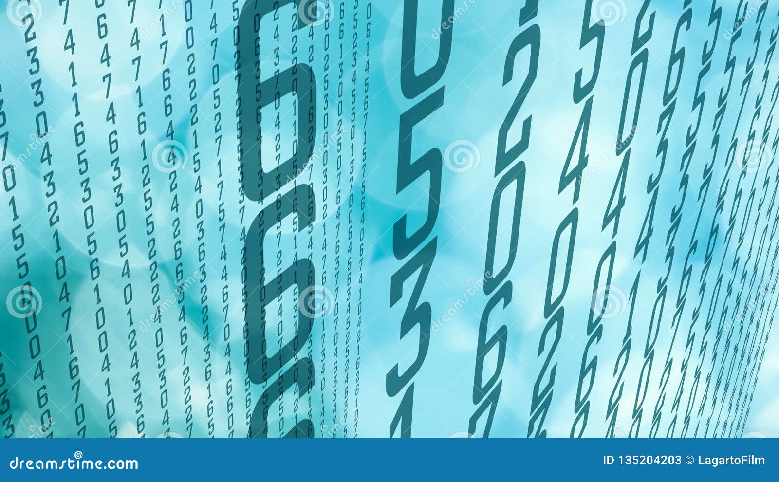 Cyber Crime Target, Big Data Stolen in Cyberattack Stock Illustration ...