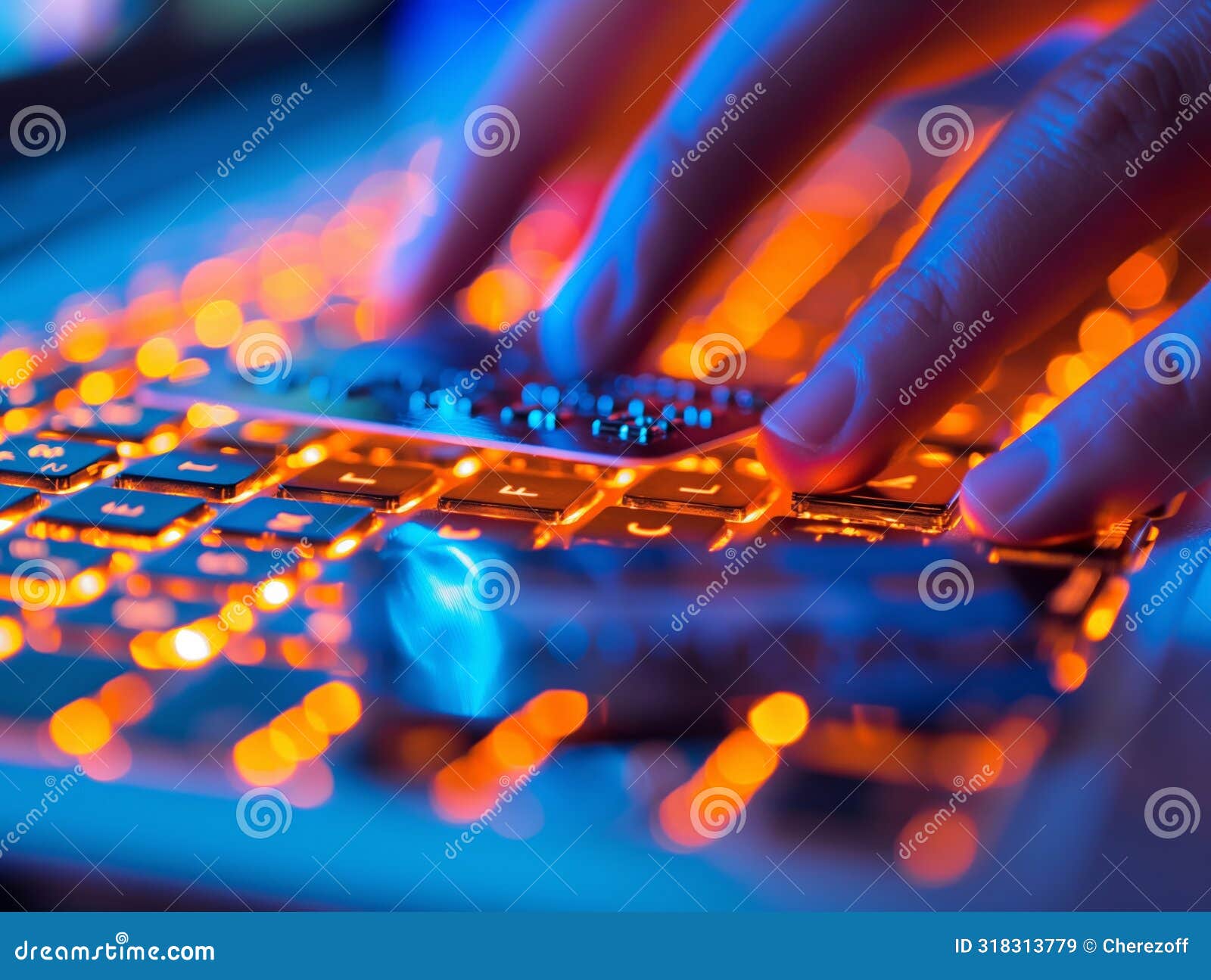 Cyber Data Entry stock image. Image of computer, digital - 318313779