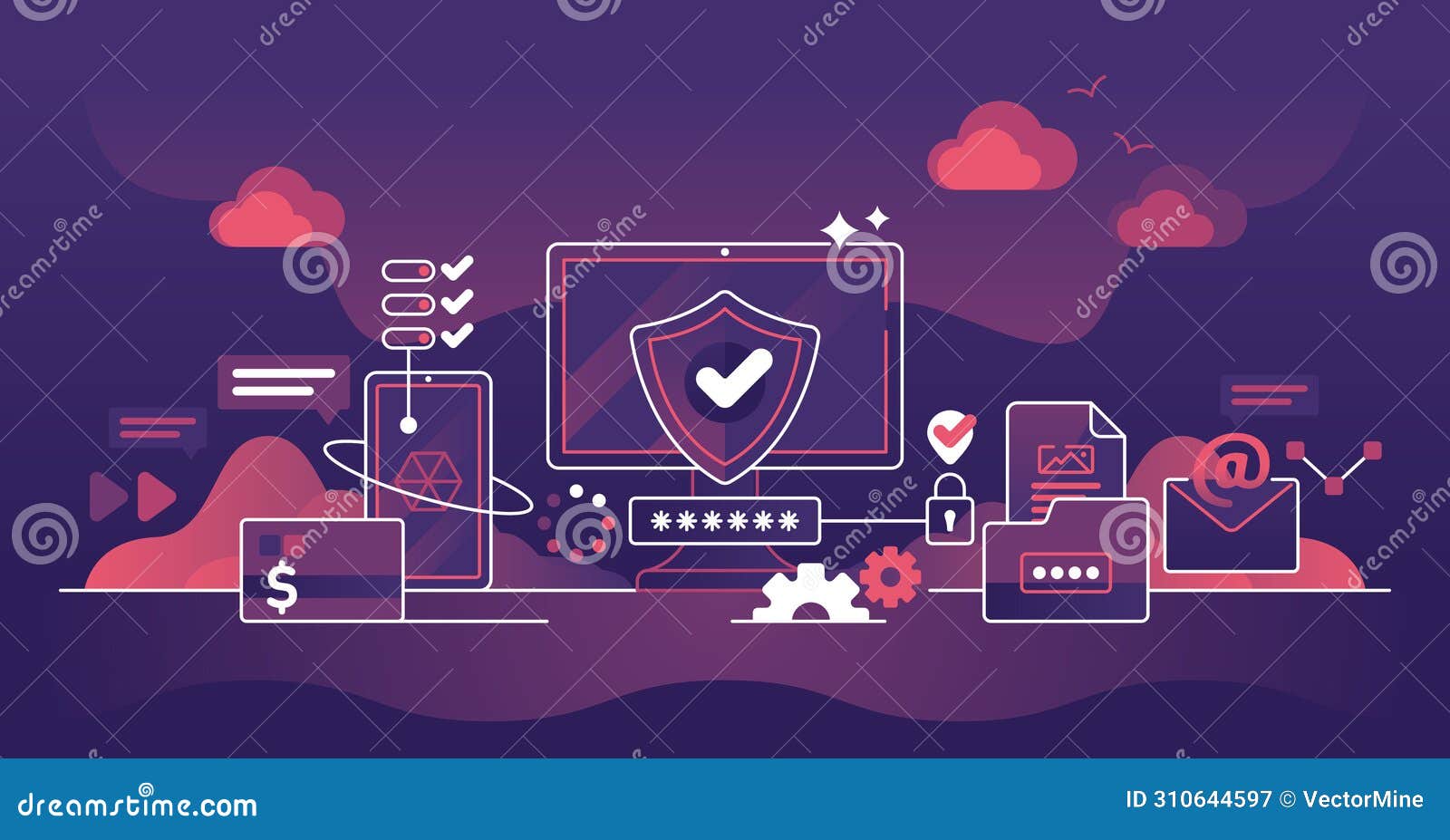 Cyber Data Security with Secure Online File Protection Outline Concept ...