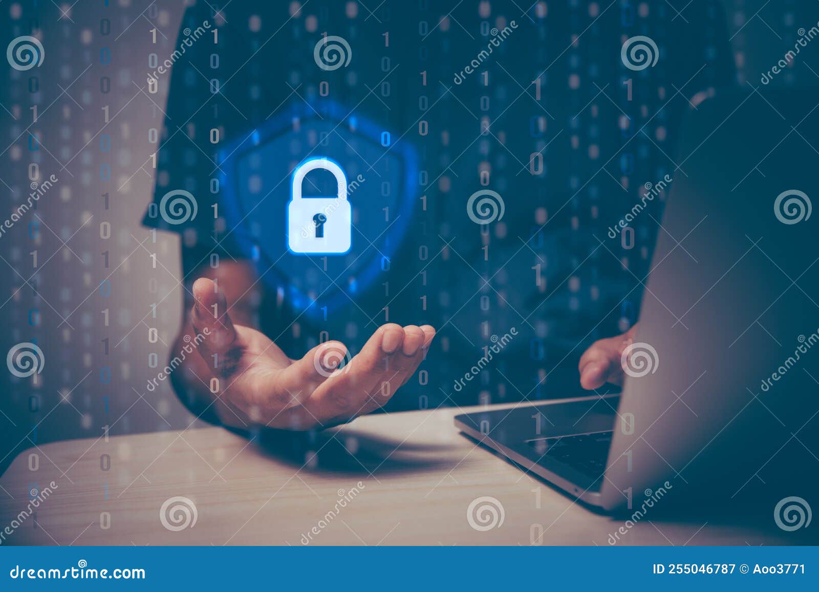 Cyber Digital Technology Internet Network Online Information Security ...