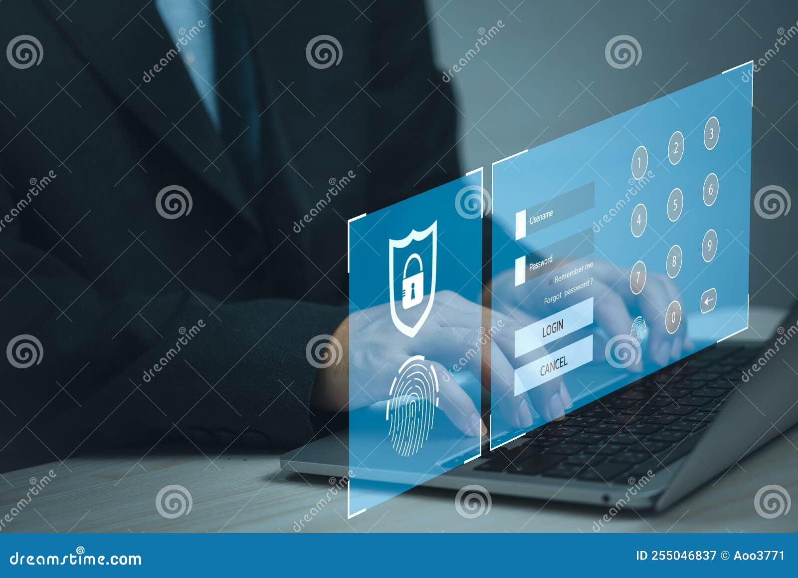 Cyber Digital Technology Internet Network Online Information Security ...