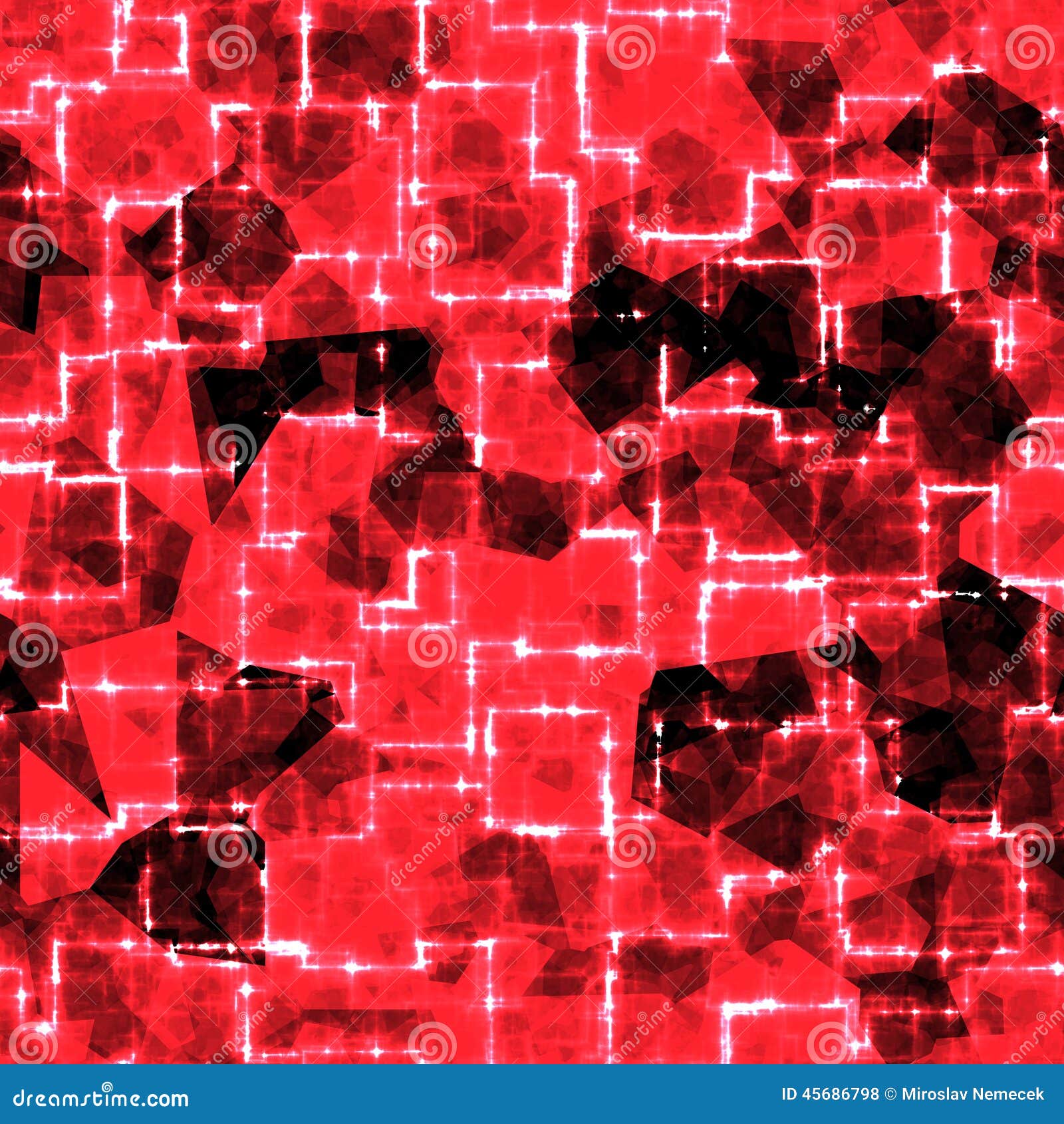 Cyber Glow Abstract Seamless Generated Hires Texture Stock Illustration ...