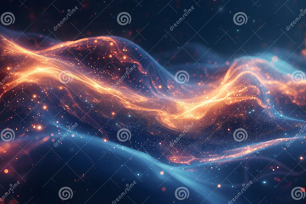 Cyber Horizon: a Futuristic Odyssey through Code Stock Illustration ...