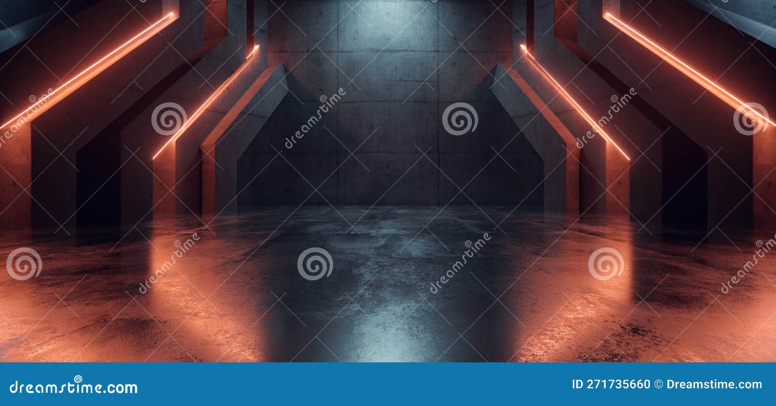Futuristic Sci Fi Hangar Stage Neon Lasers Glowing Blue Podium Showcase ... Futuristic Sci Fi Hangar Stage Neon Lasers Glowing Blue Podium Showcase ...