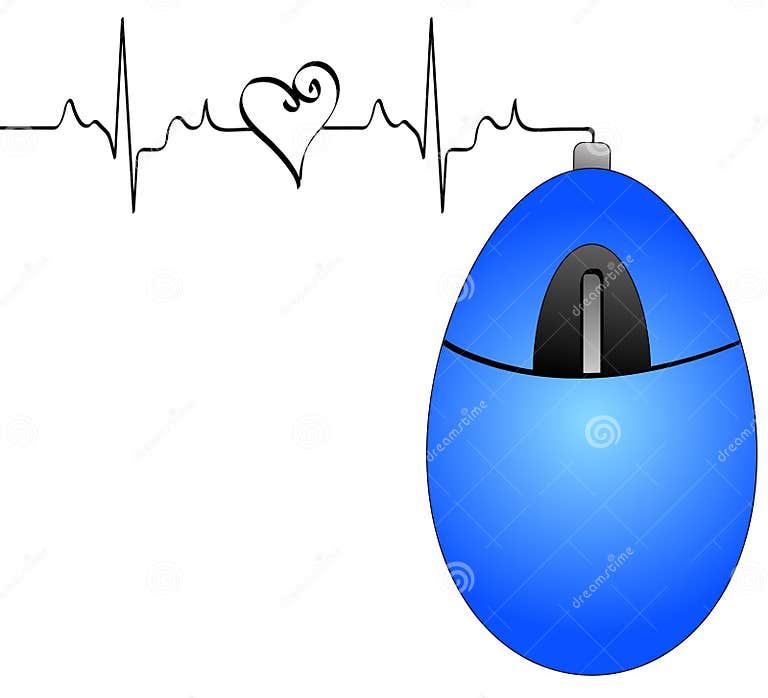 Cyber lover stock vector. Illustration of romance, meet - 5008998