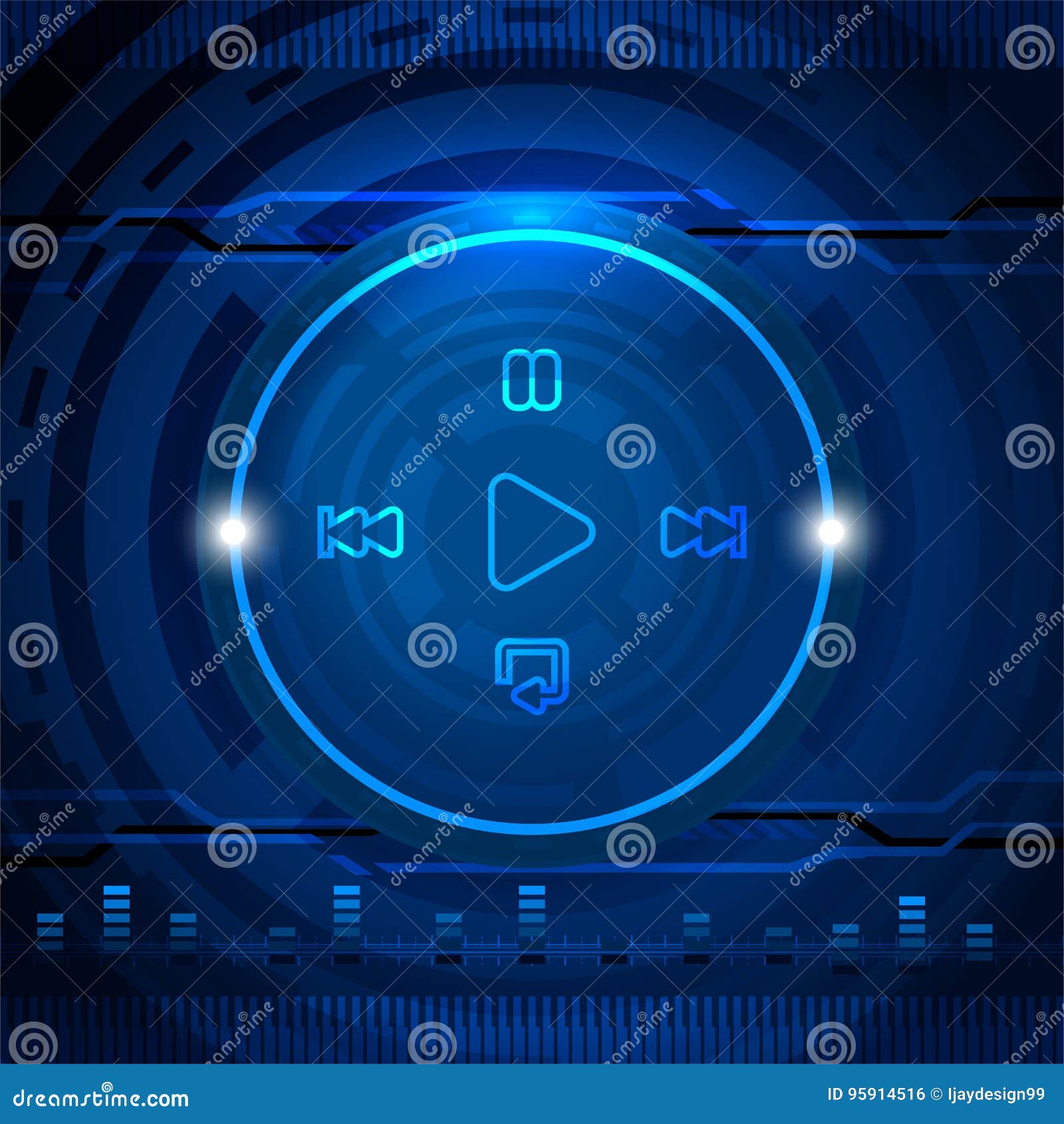 Cyber media Concept stock vector. Illustration of cyber - 95914516